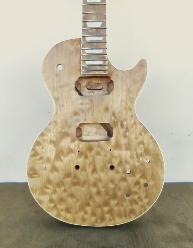 SALE !!!! Solid cap plain top LP Mahogany body neck , | Reverb