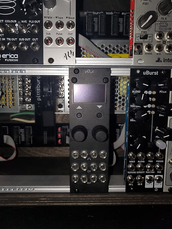 MXMXMX uO_c Micro Ornament & Crime Black panel | Reverb