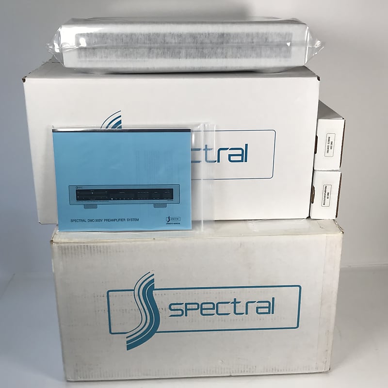 (NEW) Spectral Audio DMC-30SV Stereo Preamplifier; Remote | Reverb