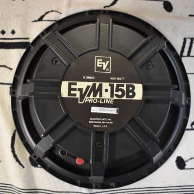 Electro-Voice EVM 15B Series II 15" Bass Speaker #3 | Reverb