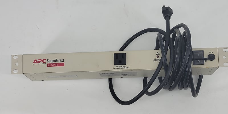 APC Surge Arrest Surge Protector Rack Mounted | Reverb