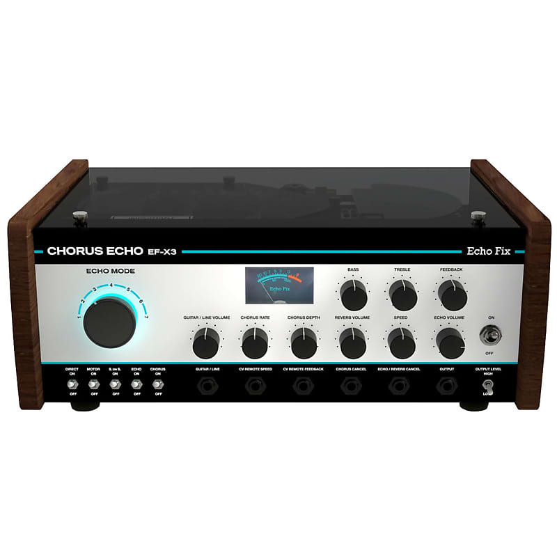 Echo Fix EF-X3 Tabletop Tape Echo & Spring Reverb (Silver) | Reverb