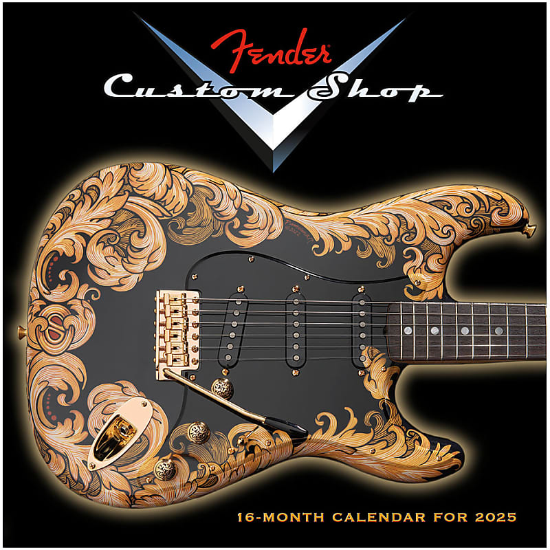 Fender 2025 Fender Custom Shop Calendar | Reverb
