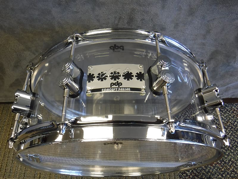 PDP Chad Smith Signature Acrylic 14x6" snare | Reverb