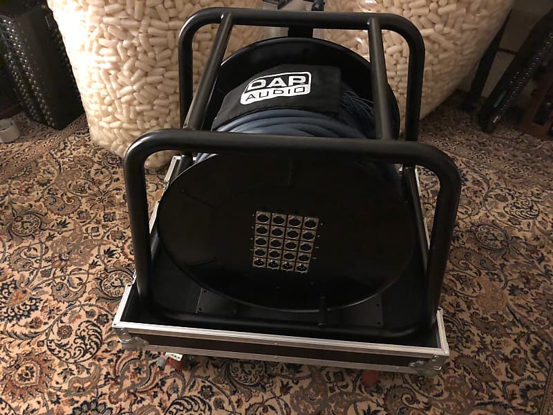 DAP Audio 16/04 30 Meter Multi-Cable on Wheel in Flightcase | Reverb