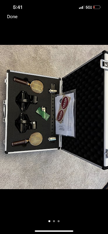 Cascade Fat Head Ribbon Mics (Stereo Pair) | Reverb