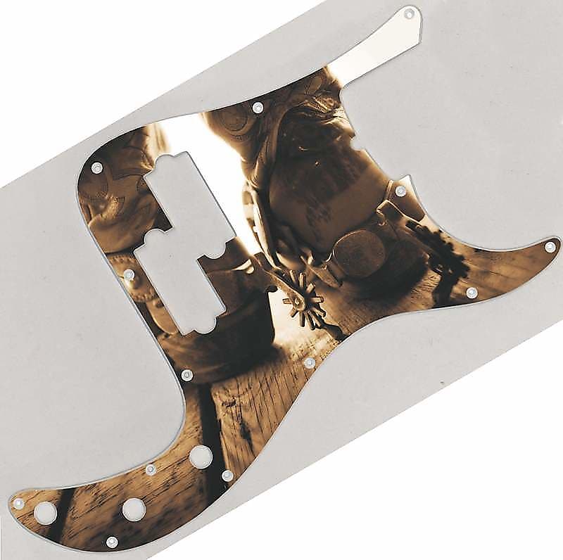 Graphical pickguard Fender Precision Bass (Pbass) | Reverb Canada