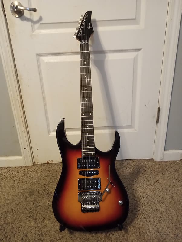 Smiger S-G5-3TS RG Style HSH Floyd Rose Triburst Beginner | Reverb