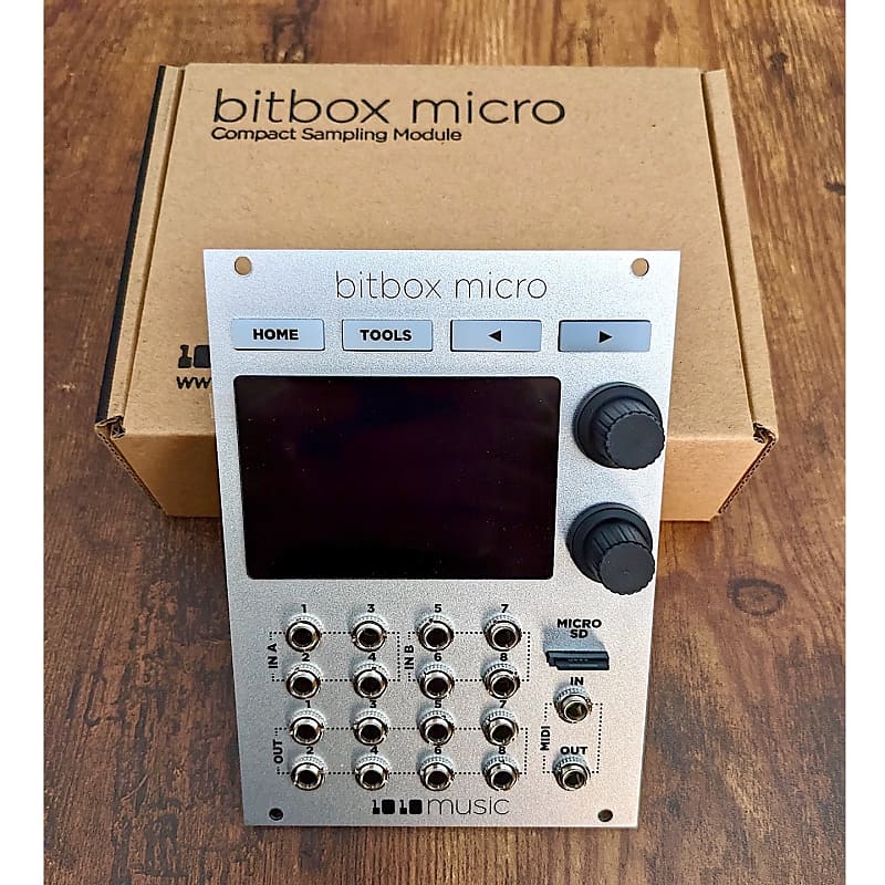 1010 Music Bitbox Micro 8-Channel Eurorack Sampler -- 18hp -- | Reverb