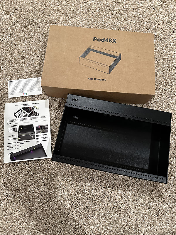 4MS Pod48x 48hp Powered Eurorack Case | Reverb