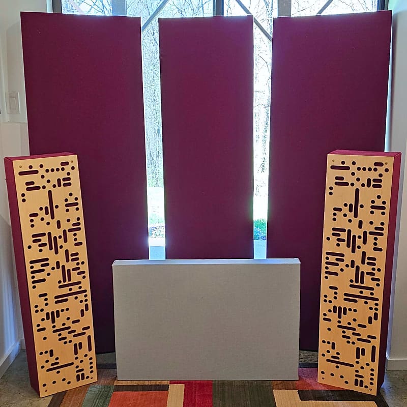 GIK & Tetrix Wall Mounted Acoustic Panels | Absorption | Reverb