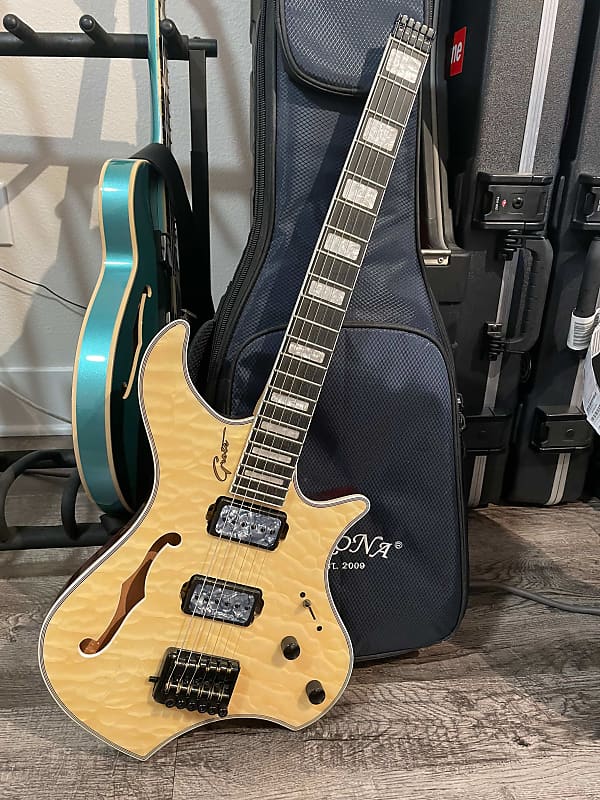 grote headless electric guitar | Reverb