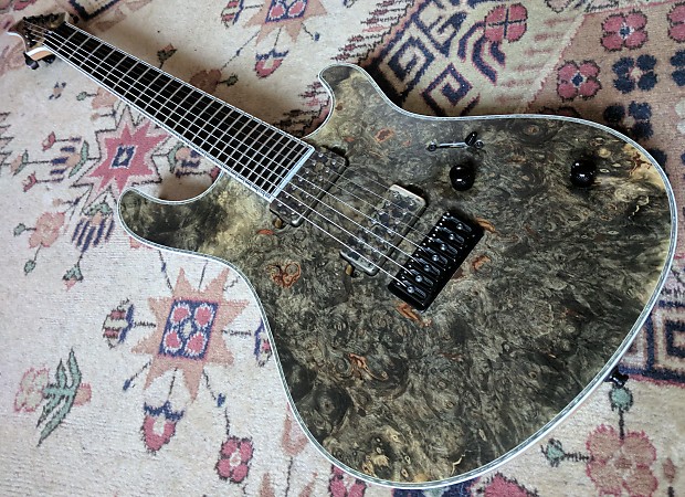 Mayones Regius 7M Buckeye Burl Custom | Reverb