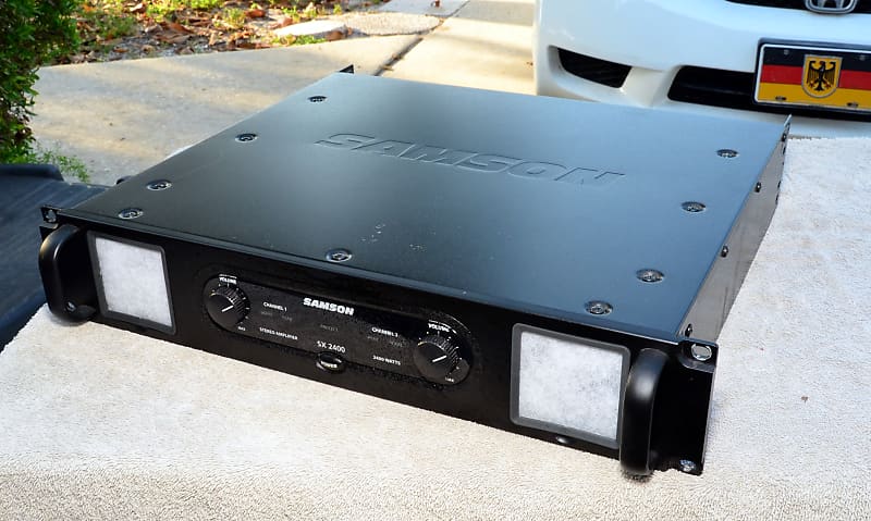 Samson XS-2400 Pro-Series Power Amp/Subwoofer Amp, 750WPC | Reverb