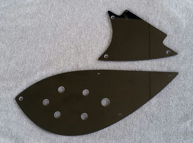 Custom Hand made plexiglass upper & lower pickguard | Reverb Canada