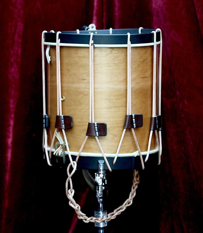 Loyal Drums Independence 16" Rope Snare Drum w/ Leather Strap | Reverb