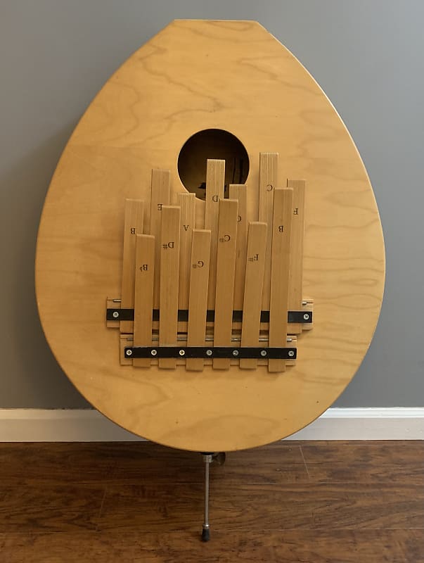 Marimbula 13 note acoustic electric with cello endpin | Reverb