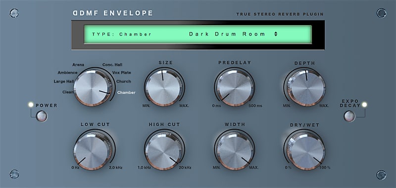 DDMF Envelope Stereo Reverb Plug In (Download) | Reverb UK
