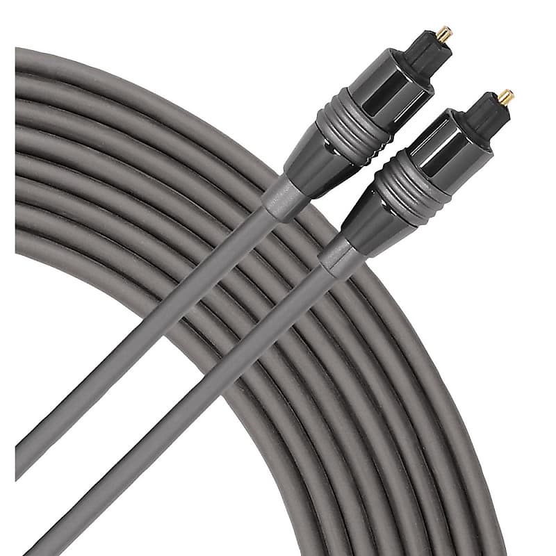 Live Wire Elite Optical Data Cable Toslink 5 ft. Black | Reverb