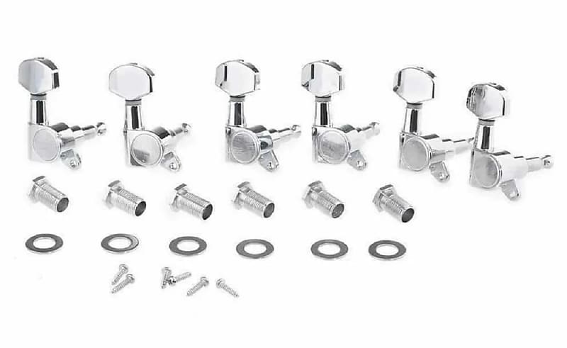 6R Guitar String Inline Tuning Pegs Tuners Machine Heads | Reverb