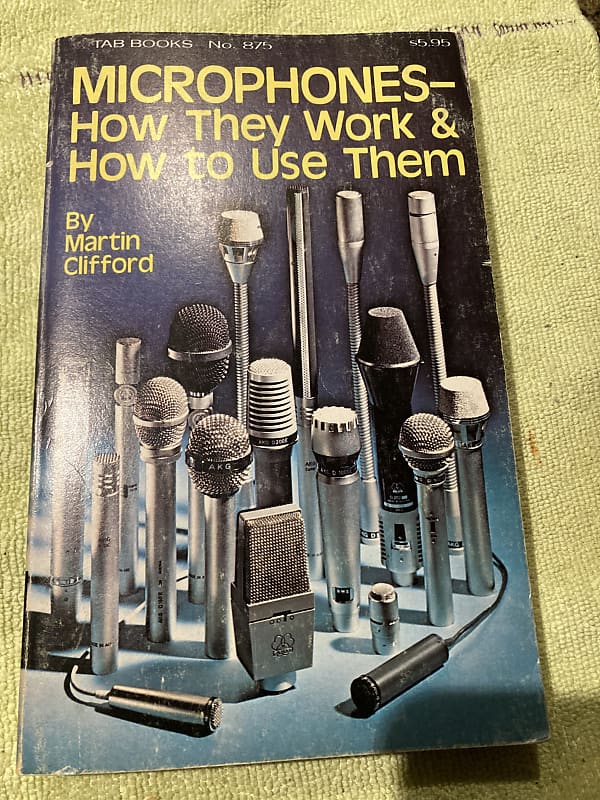 Microphones by Martin Clifford 220 Pages 1977 First Edition | Reverb