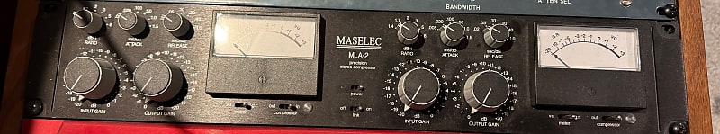 Prism Sound Maselec MLA-2 Stereo Mastering Compressor Limiter | Reverb