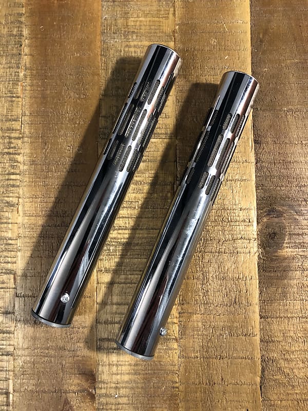 Handcrafted Stereo pair of russian ribbon microphones with | Reverb