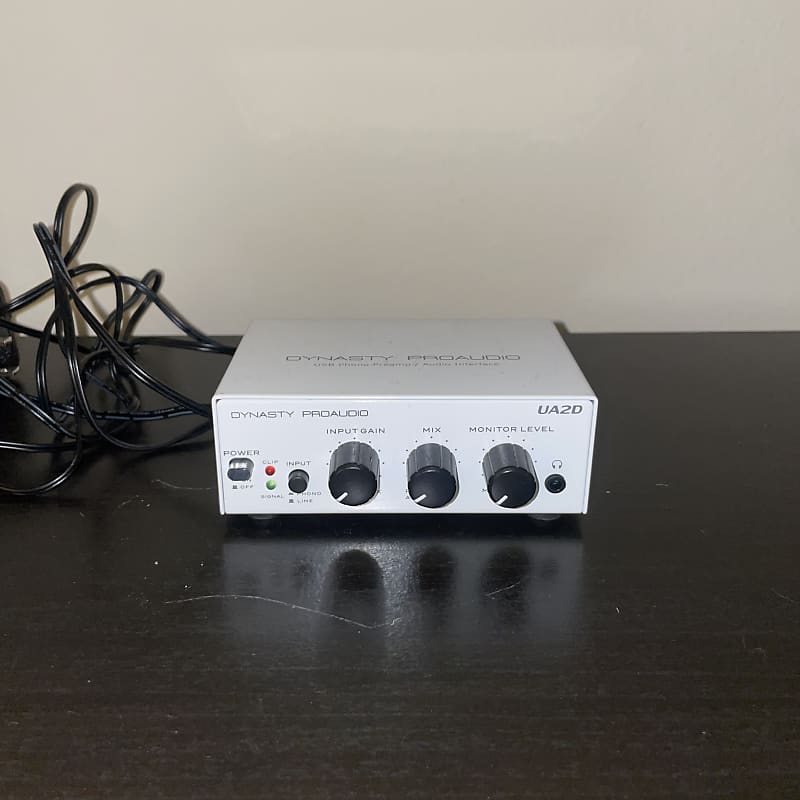 Dynasty Proaudio UA2D USB Phono Preamp / Audio Interface | Reverb