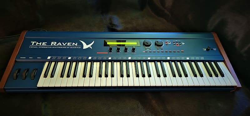 Quasimidi The Raven MAX rare Synthesizer plus extra sounds | Reverb