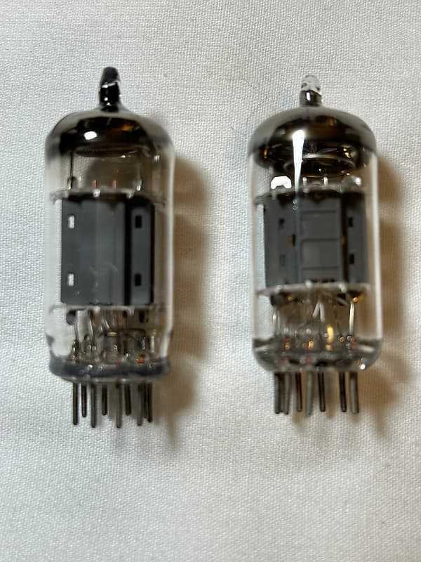 2 preamp tubes ECC83 12ax7 Telefunken | Reverb