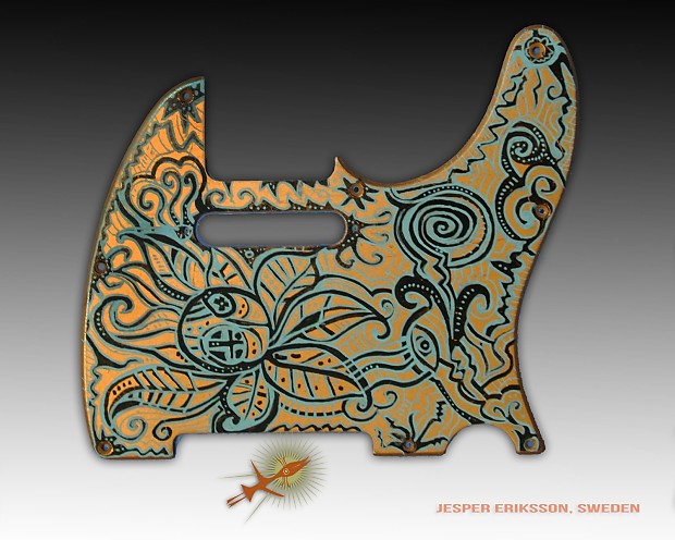 Unique Pickguard for Telecaster 2015 | Reverb