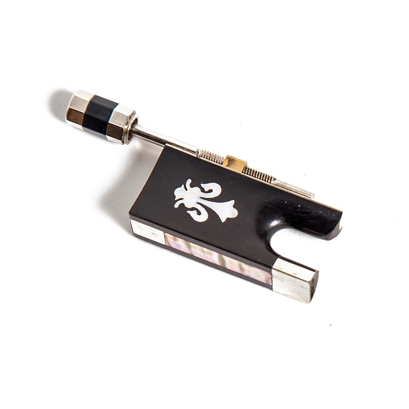 SKY Ebony Violin Bow Frog with fleur de lys Design for | Reverb Canada