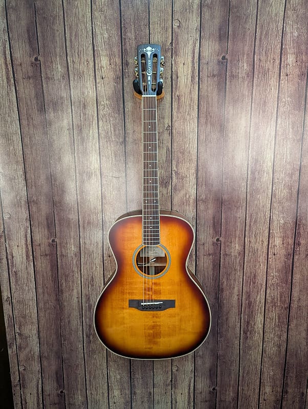 Crafter MIND T-ALPE VTG Solid Spruce Top w/Condenser Mic & | Reverb