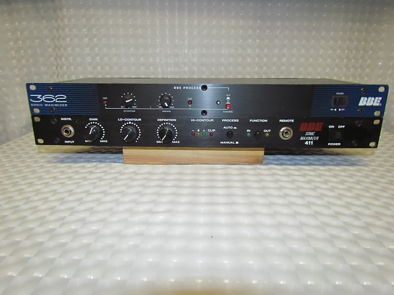 BBE 362 & 411 Sonic Maximizer * Includes 2 Units * | Reverb