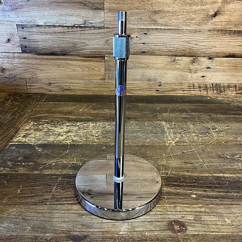 Vintage Atlas Sound 1012 Chrome Desktop Microphone Stand | Reverb
