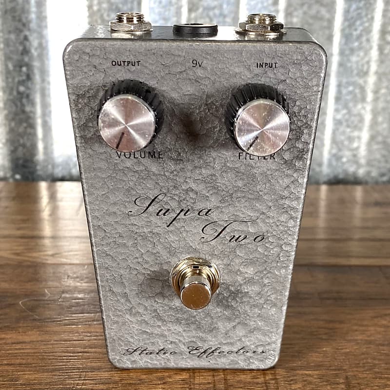 Static Effectors Supa Two Supa Fuzz Clone Guitar Effect Pedal | Reverb
