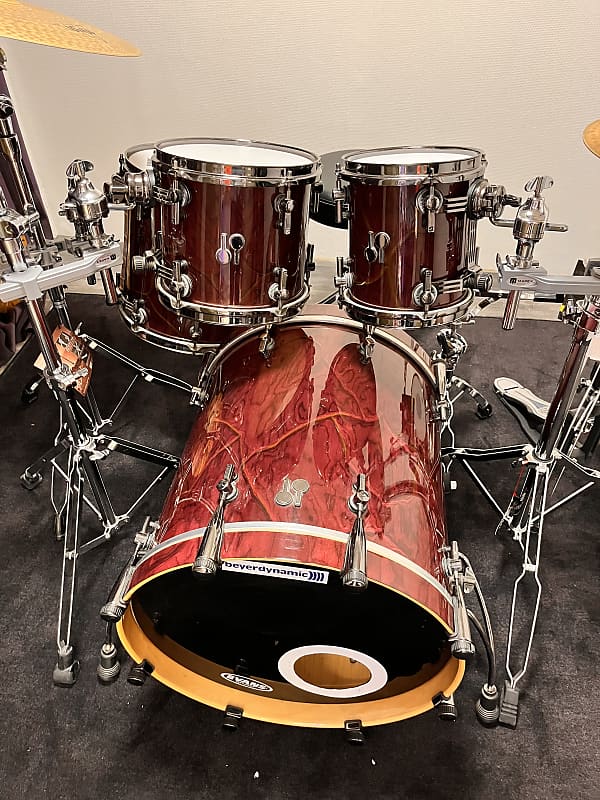 Sonor SQ2 2017 - Maple Vintage Red Wine Dune | Reverb