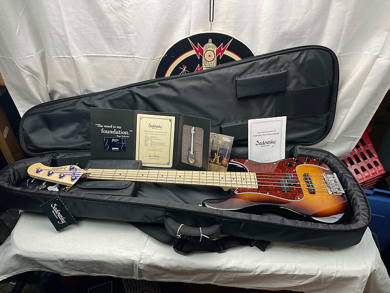 Sadowsky MetroLine Hybrid PJ 5-string Bass with COA & Soft | Reverb
