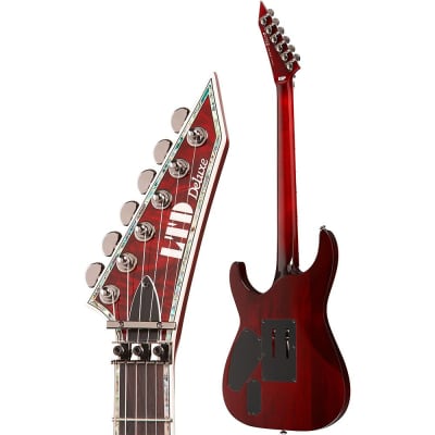 ESP LTD Deluxe MH-1000 Electric Guitar With EMGs See-Thru | Reverb