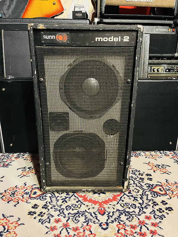 Sunn Model 2 2x10 Speaker Cab 70s | Reverb