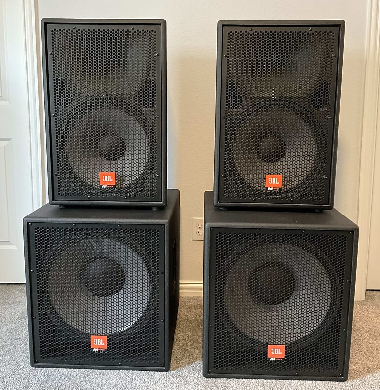 JBL MPro MP418S (18" Subs) and MP415 (15" Speakers) Early | Reverb