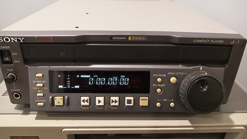 Sony J-1 Betacam/Betacam SP Player - Serviced - 332h drum | Reverb