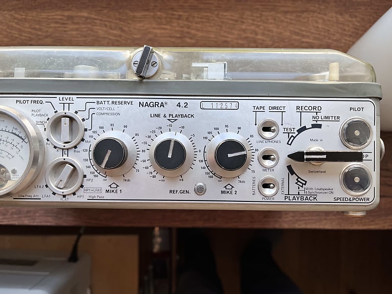 Nagra 4.2 Tape machine 1974- Grey | Reverb UK