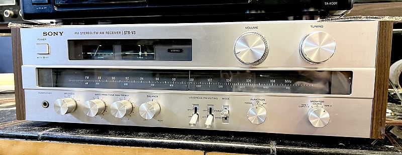 Vintage Sony STR-V3 AM/FM Phono Stereo Receiver; Tested (SEE | Reverb
