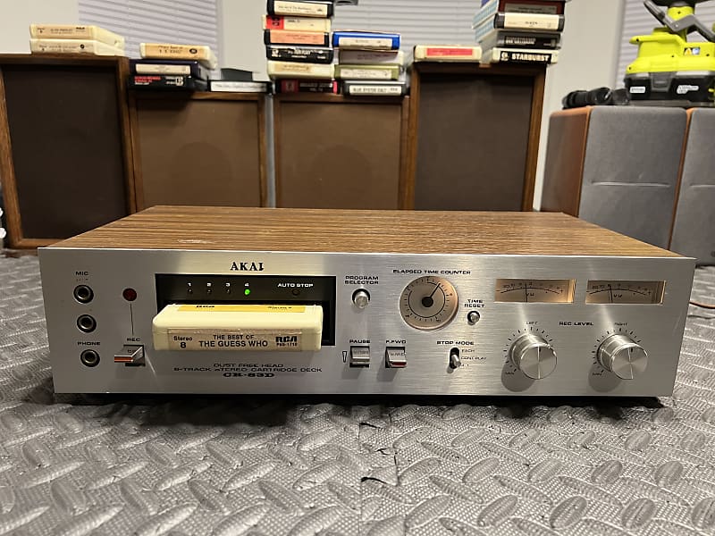 AKAI CR-83D 8 Track Deck High End Professionally Serviced | Reverb