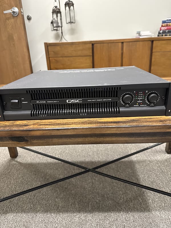 QSC PL340 4000 Watt Power Amplifier 2010s | Reverb