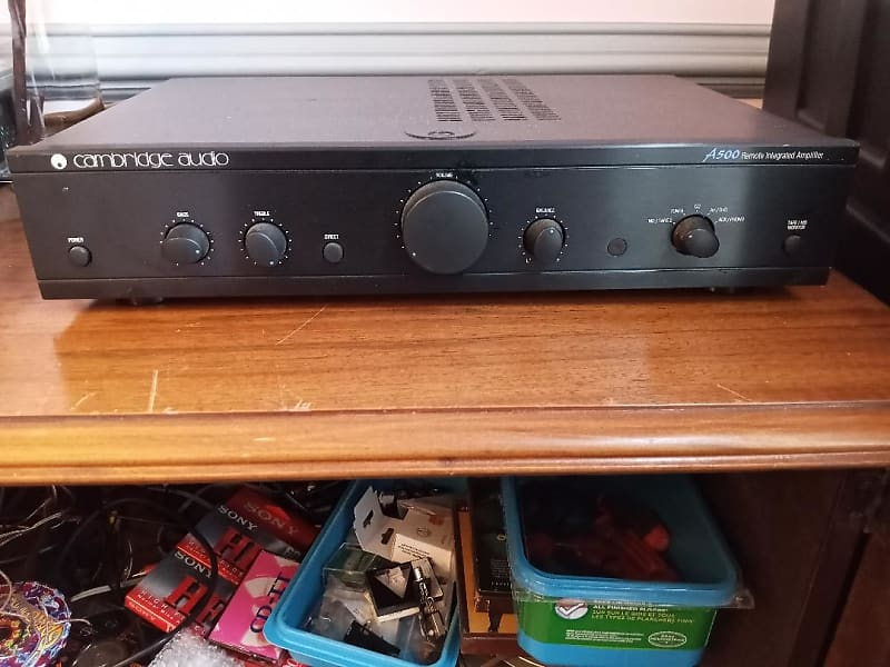 Cambridge Audio A500 integrated stereo amplifier in excellent | Reverb