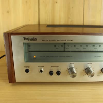 Vintage 1978 Technics SA-80 AM FM Stereo Receiver Nice | Reverb