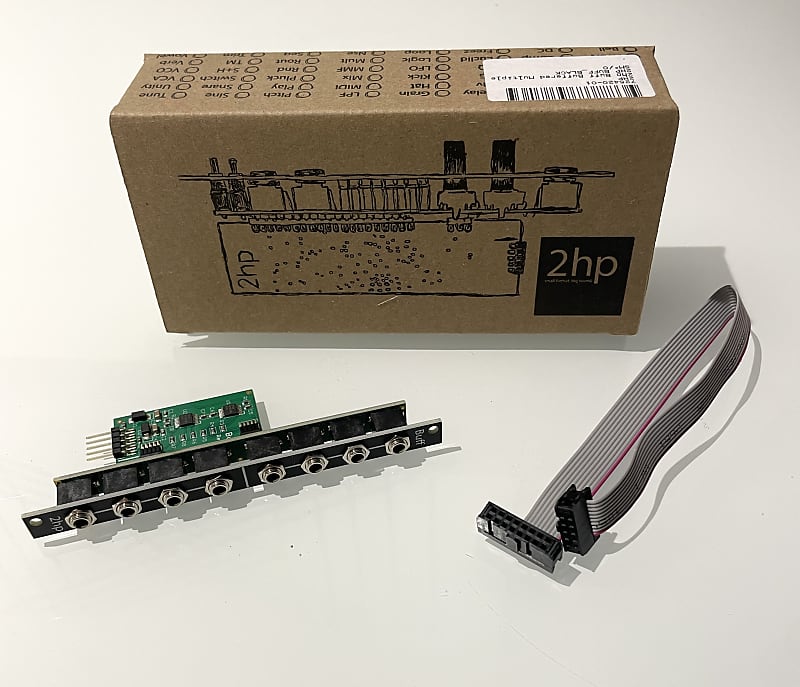 2hp Buff Buffered Multiple Module - Black | Reverb