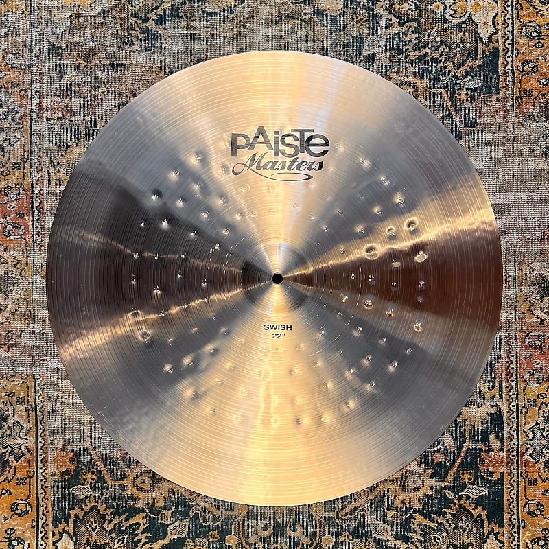 VIDEO! ULTRA MELLOW Paiste MASTERS 22" SWISH Pang 1966 g THIN | Reverb